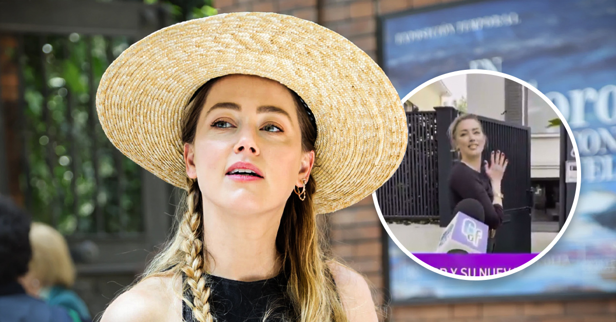 Amber Heard brinda la primera entrevista hablando en español