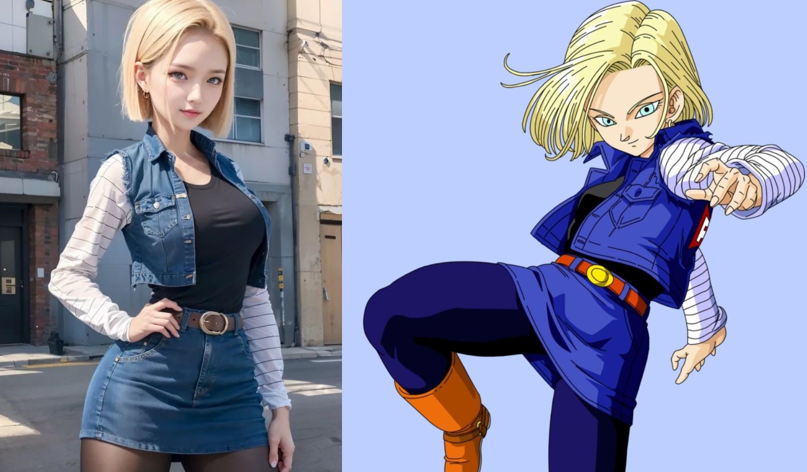 Personajes de ‘Dragon Ball Z’ en la vida real según IA