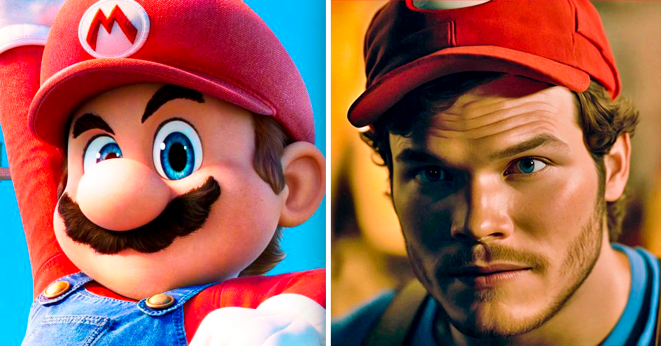 Así se vería Jack Black en un live action de Super Mario
