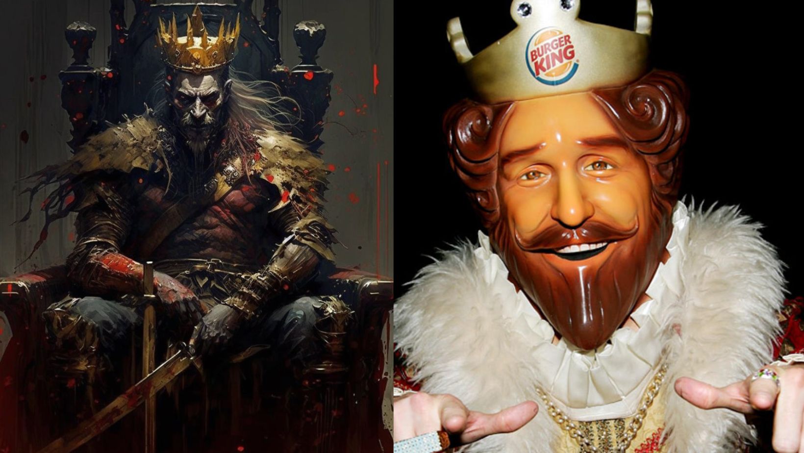 Mascotas de comida rápida como supervillanos según una IA