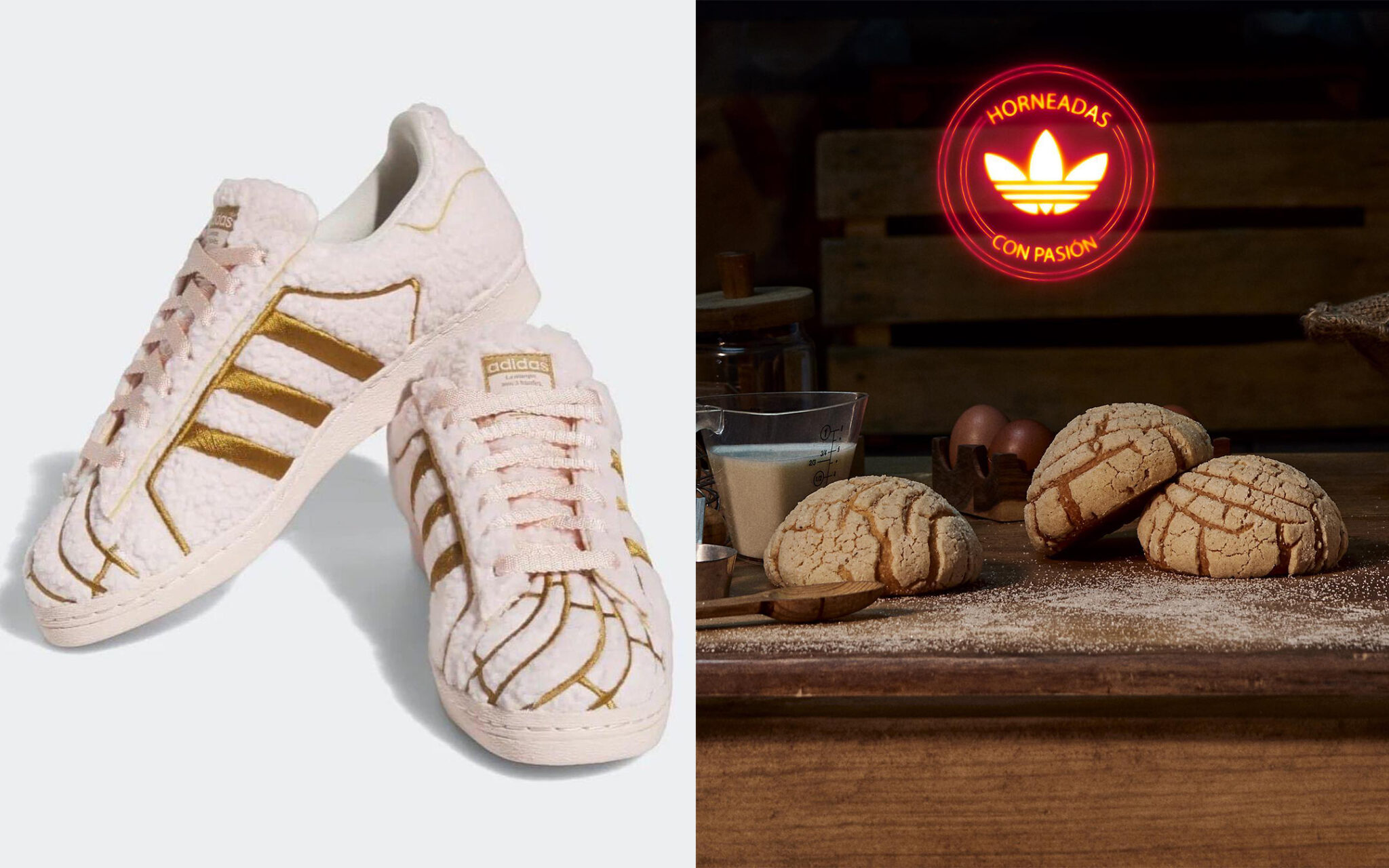 Adidas lanza su modelo Superstar con diseño de concha dulce