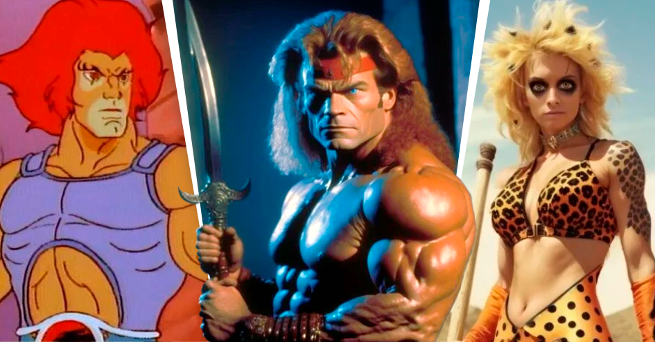 Así se verían los ThunderCats como peli de los 70 según IA Así se verían los ThunderCats como peli de los 70 según IA