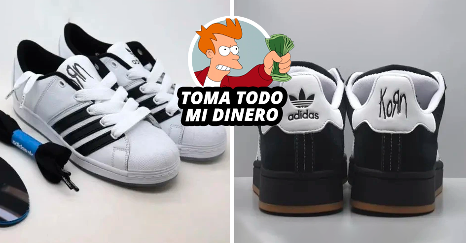 Finalmente ocurrió: Adidas hace colaboración con Korn